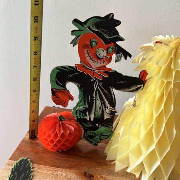 Beistle | Holiday | Vintage Beistle Halloween Diecut Decorations Lot ...